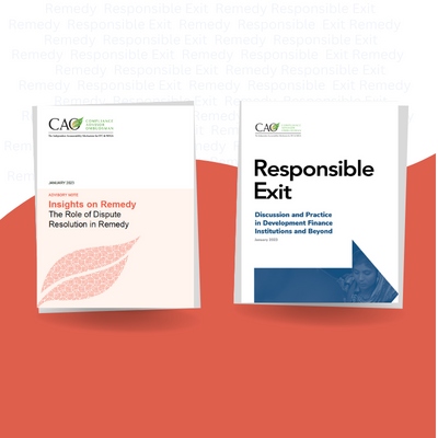 CAO Releases New Advisory Reports on Remedy and Responsible Exit ...