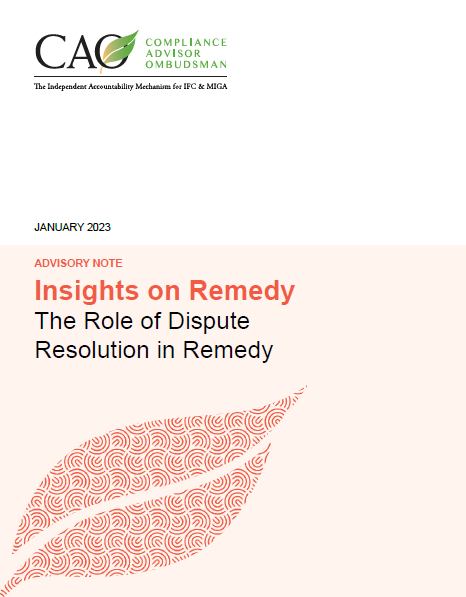 Insights on Remedy: The Role of Dispute Resolution in Remedy | Office ...